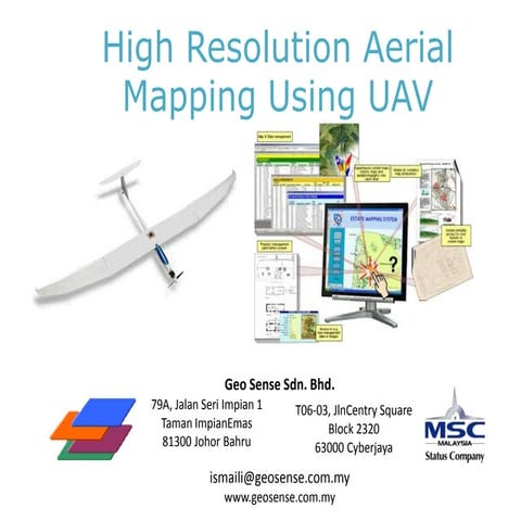 Geo sense drone mapping solution | PPTX
