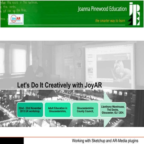 JoyAR : Joyful Adult Training Using Augmented Reality | PPTX