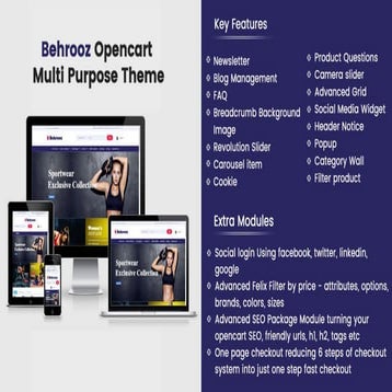 Behrooz Opencart Theme | PDF