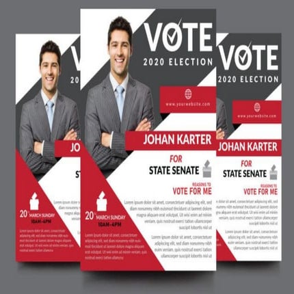 I will do outstanding urgent political election campaign flyer and ...
