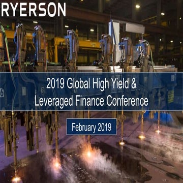 JPM Global High Yield & Leveraged Finance Conference | PPT