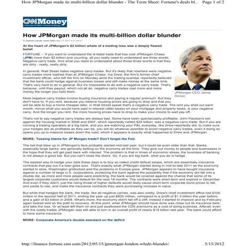 SCANDALOUS ACTS - J P Morgan Chase Bank | PDF