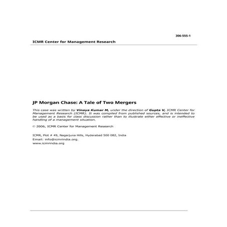 JP Morgan Chase_Mergers_Casestudy-in word.docx