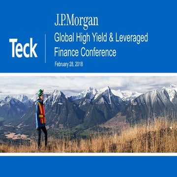 J.P. Morgan Global High Yield & Leveraged Finance Conference | PPT
