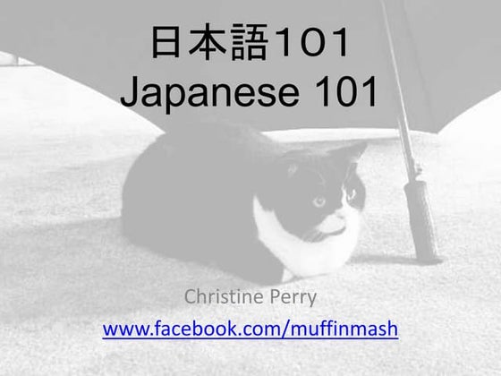 Introduction to Japanese for Beginners | PPS