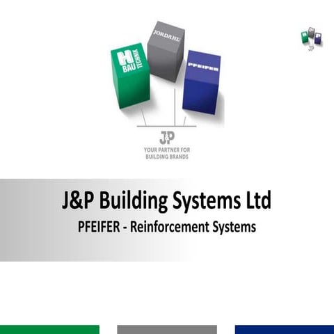 PFEIFER - Reinforcement Systems | PPT