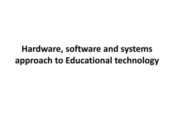 Aims of ICT in Education | PDF