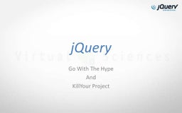 Designers Guide To jQuery | PPT