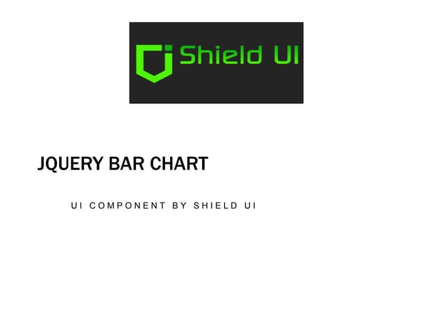 Jquery Bar Chart Ppt