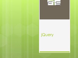Designers Guide To jQuery | PPT