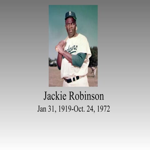 Jackie Robinson Power Point | PPT
