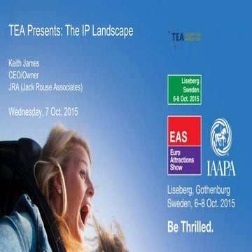 The IP Landscape: Intellectual Property in Theme Parks and Attractions ...