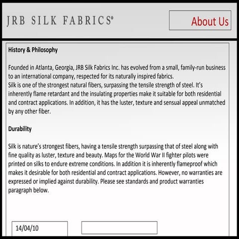 JRB Silks Fabrics - Wholesale Silk Fabric for Interior Decorating ...