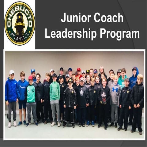 Junior Coach Leadership Program (Chebucto) | PPTX