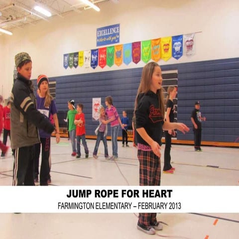 Farmington Elementary Jump Rope For Heart | PPTX