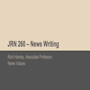 Journalistic scientific Writing: Comparison | PPTX