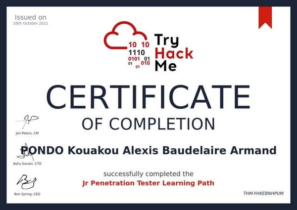 Tryhackme Certification Complete Beginner Learning Path