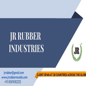 Jr rubber industries | PPTX | Manufacturing Industry | Industries