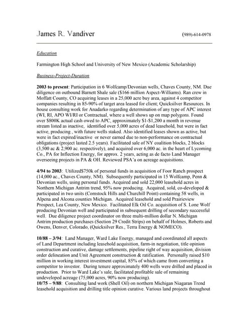 Resume for joseph f. manak | PDF