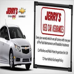 Jerry's Chevrolet Used Assurances in Baltimore, Maryland | PDF