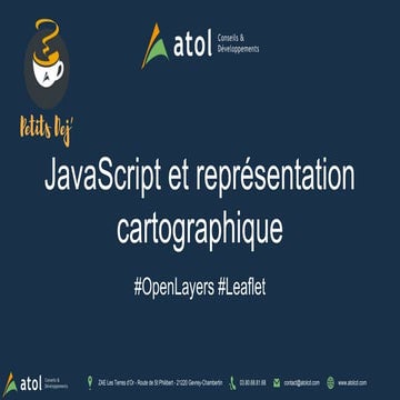 Javascript et représentation cartographique | PDF