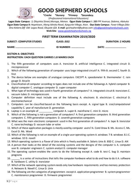 Final Revision Math Primary 2 (Part 1) | PDF