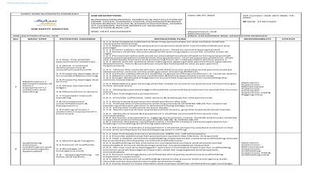 JSA For Work at Height.docx