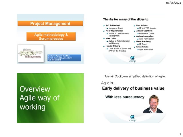 Introduction To Agile | ODP