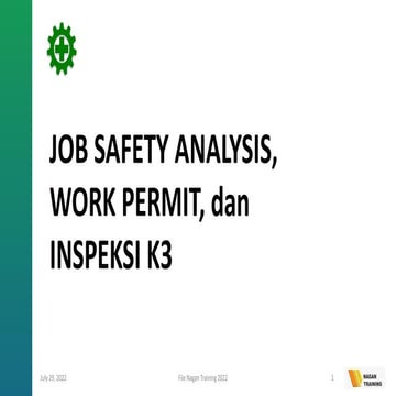 JSA, Work Permit, Inspeksi K3.pdf