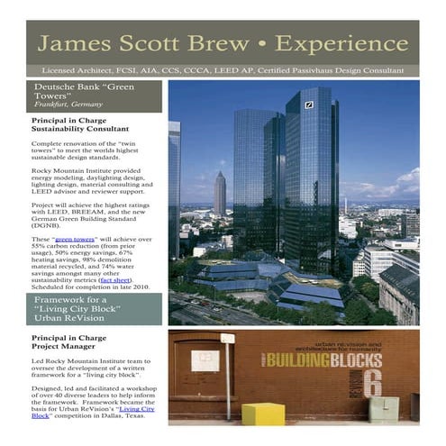 James Brew Experience Highlights | PDF