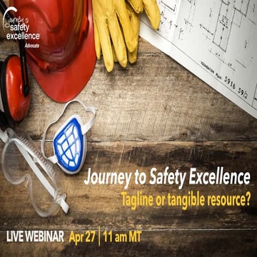 Journey to Safety Excellence – Tagline or Tangible Resource? | PDF