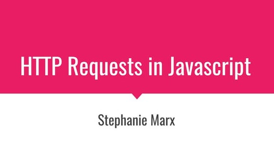 JS Objects manipulation | PPT