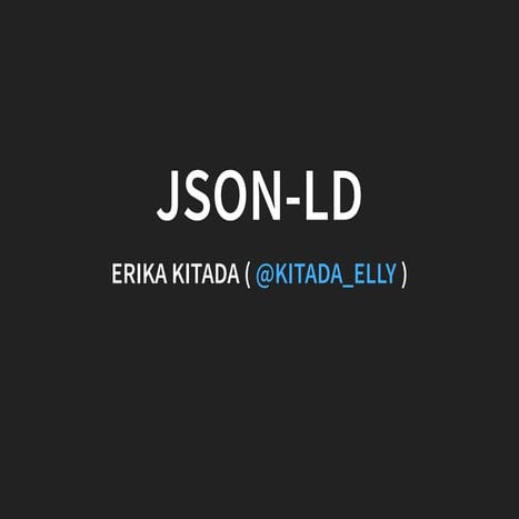 JSON-LD | PDF