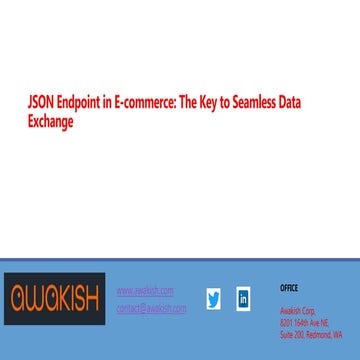 JSON Endpoint in E-commerce The Key to Seamless Data Exchange - March.pptx