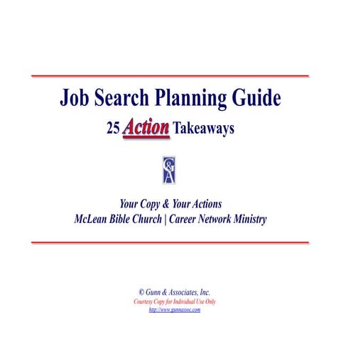 Job Search Guide | PPT