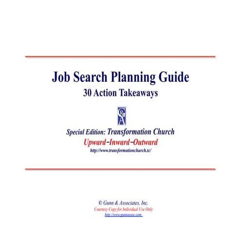 Job Search Guide | PPT