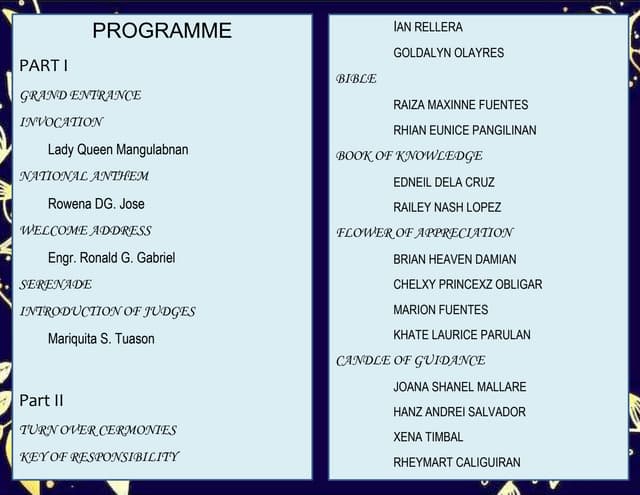 Wedding Host Script | DOCX