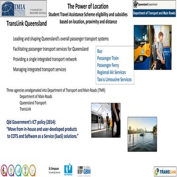 Power of Location - Jan Simpson - IMIA Asia Pacific Conference | PPT