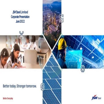 JSW Steel Corporate Presentation, June 2022 (1).pptx