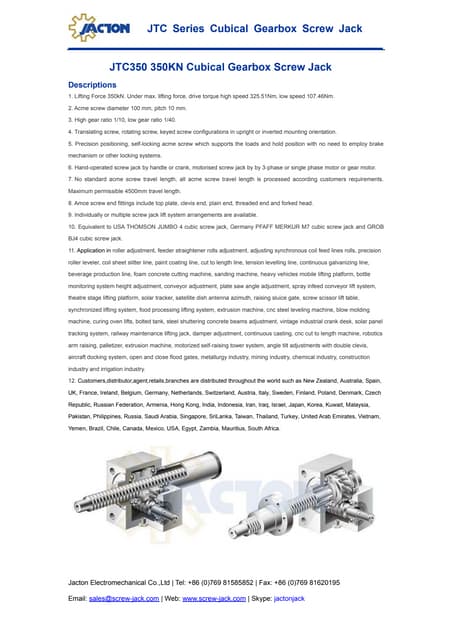 Self locking jack screw driven scissor mechanism, worm gear screw jack ...