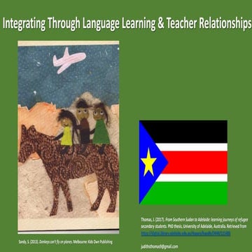 Integrating through language learning & teacher relationships | PPTX