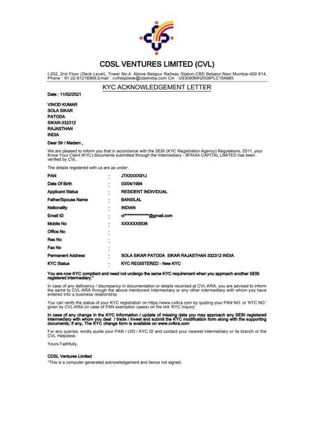 NCA2_NCA Certificate | PDF