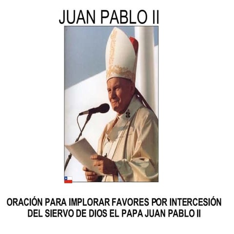 Juan Pablo Ii Cantando Padre Nuestro En LatíN | PPT