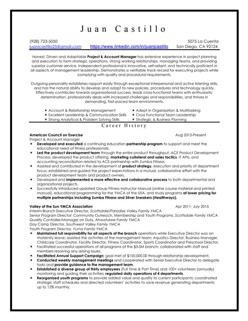 Resume of Joseph Lustig | PDF