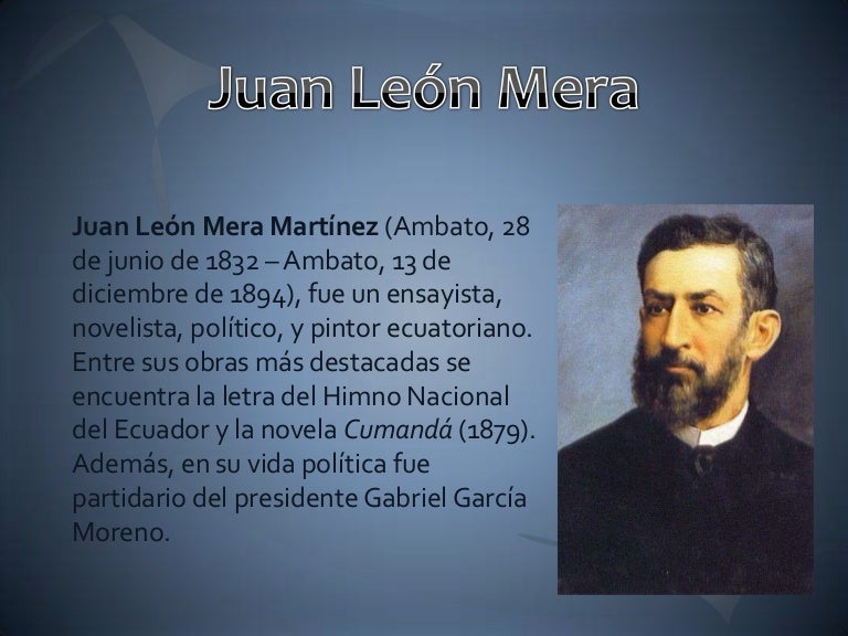 Juan leon mera