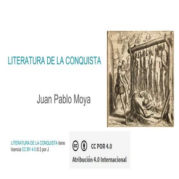 LITERATURA DE LA CONQUISTA | PPTX
