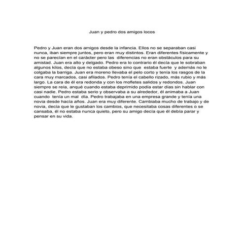 Ejercicio de cohesión y coherencia | DOCX