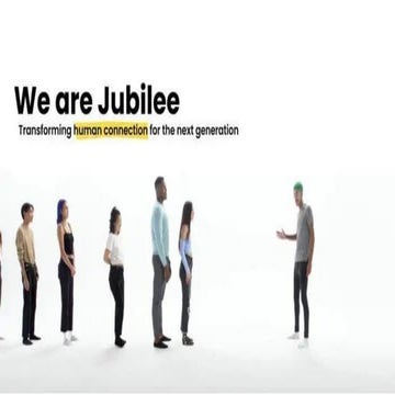 Jubilee Pitch Deck | PPT
