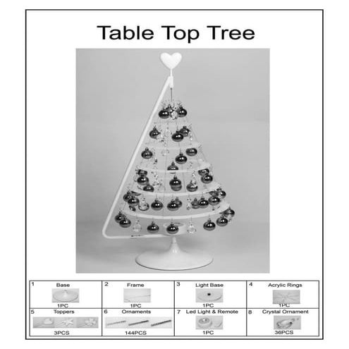 Jubilee Table Top Instruction Manual | PDF