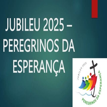 Material sobre o jubileu e o seu significado | PPT